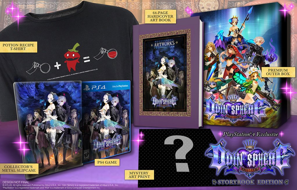 Odin Sphere Leifthrasir : Le remake du jeu PS2 de Atlus et Vanillaware ...