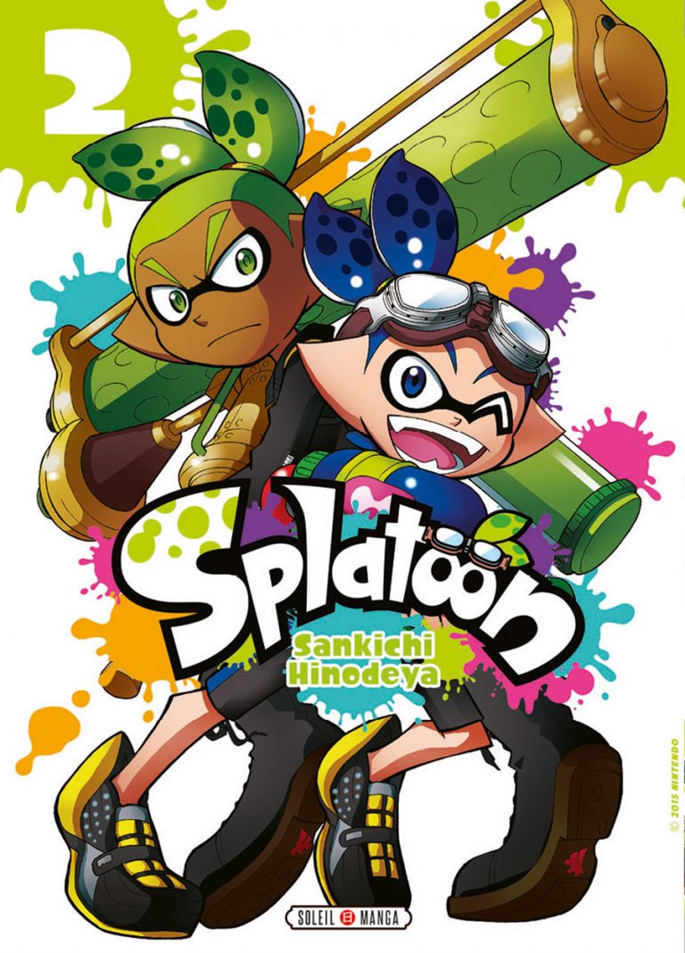 Le deuxième tome de Splatoon est disponible ! - SpiritGamer